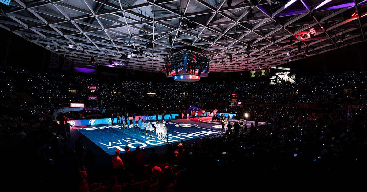Spectacular LED video glass floor permanently installed at BMW Park.